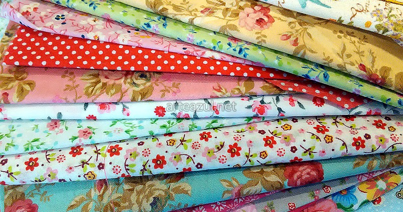 Tecidos para PatchworkArteAzul'Atelier