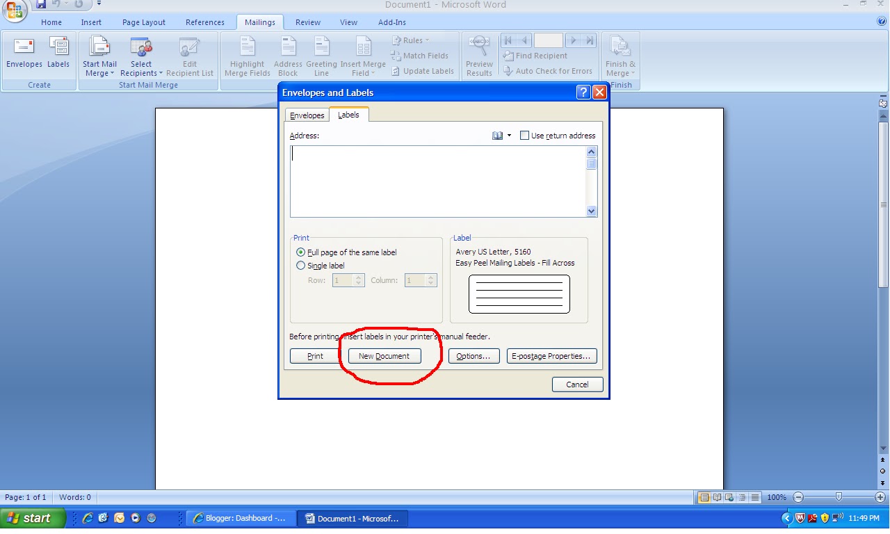 Sew Many Ways...: Address or Gift Label Tutorial...