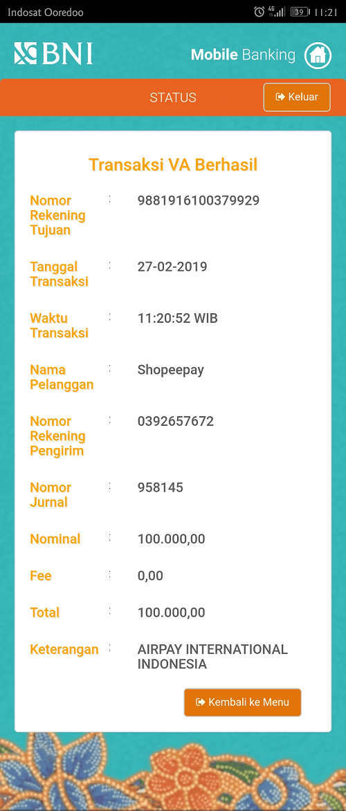 Cara Transfer Uang Menggunakan Mobile Banking BNI - TeknoSee