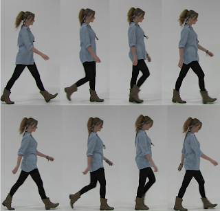 animating a ball: Walk cycle