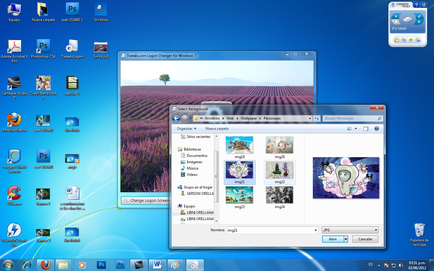 Tecnomática: Como Cambiar La Imagen De Inicio De Sesión