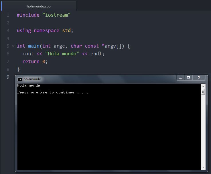 Como compilar en ATOM - Tu curso virtual ya!