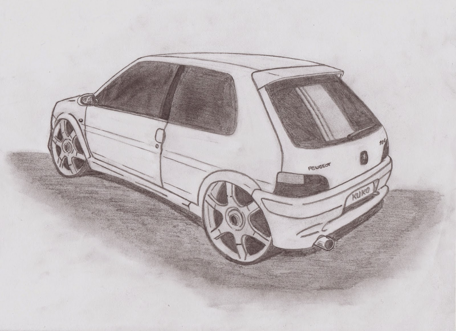 El cuaderno de Kuko: Peugeot 106
