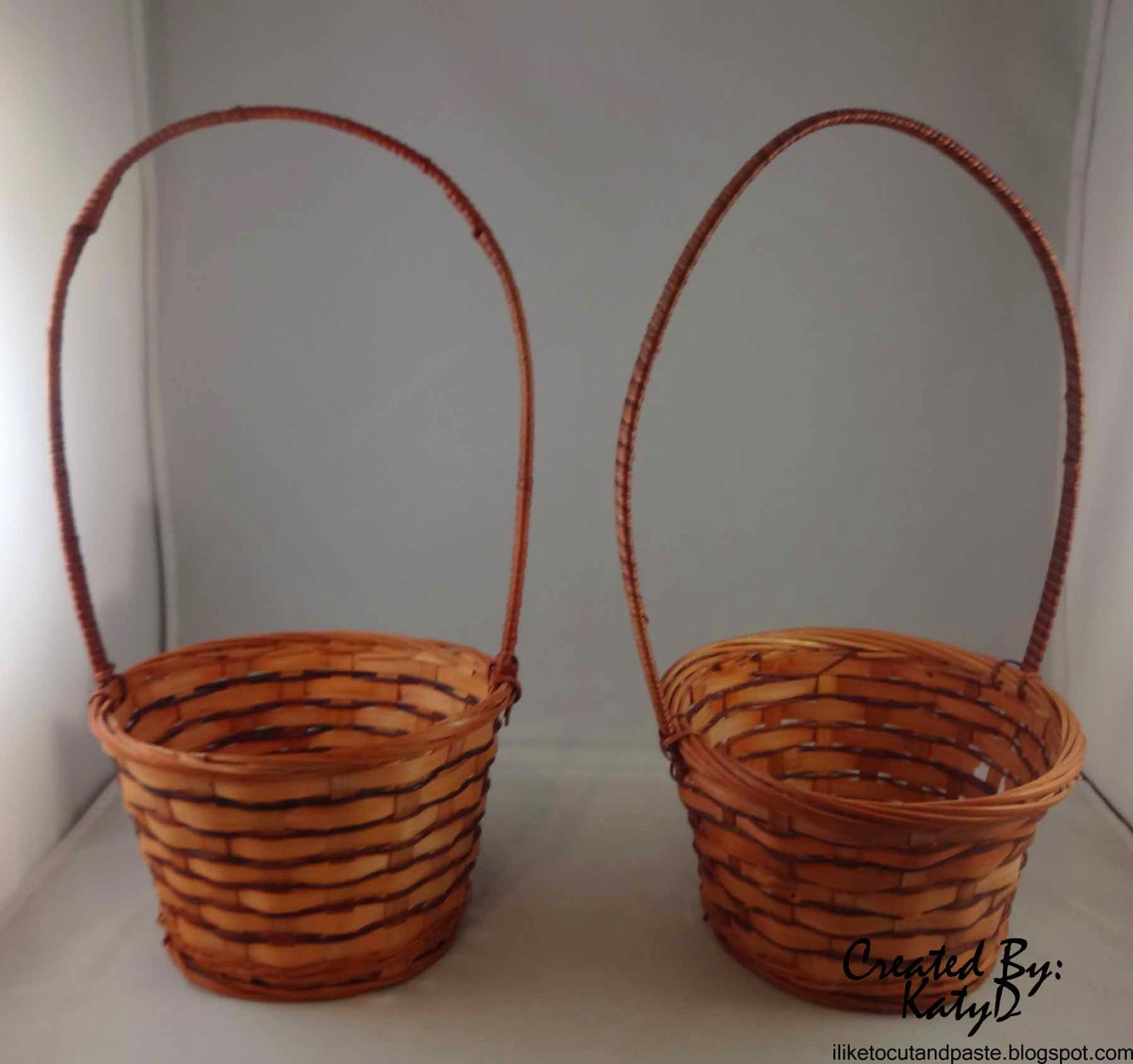 I like to cut and paste: A Tale of Two Baskets