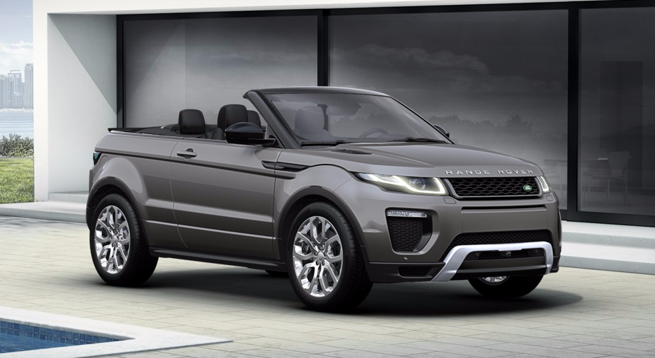 Range Rover Evoque Cabriolet (2015 à 2018) - Couleurs et code peinture