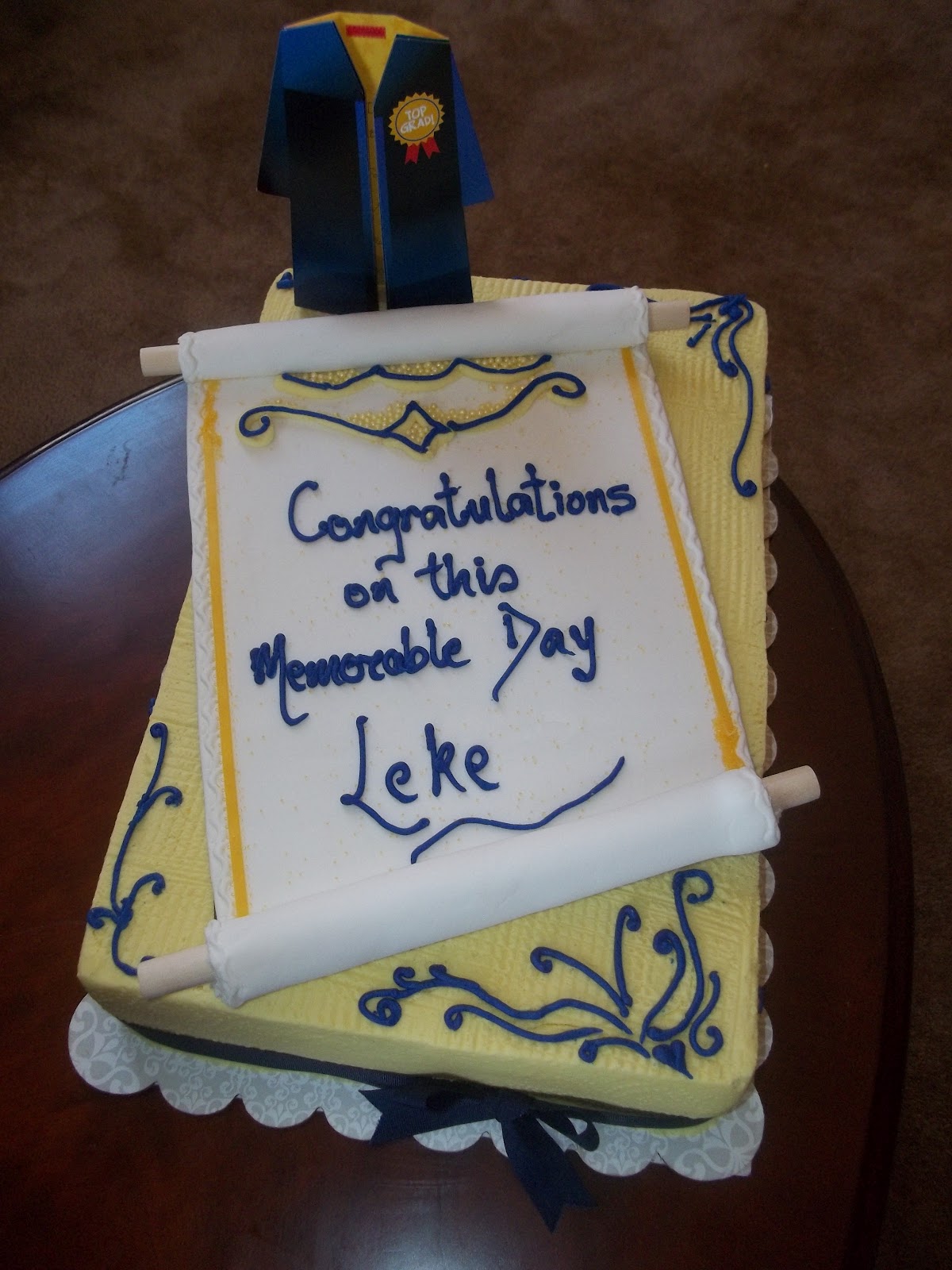 Amazing Cakes by Ade: Graduation Cake