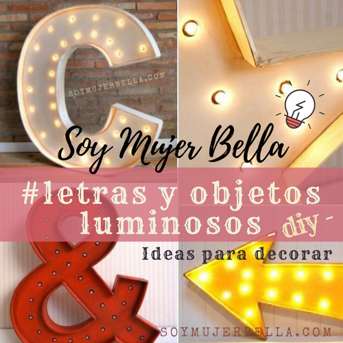 Letras luminosas - DIY