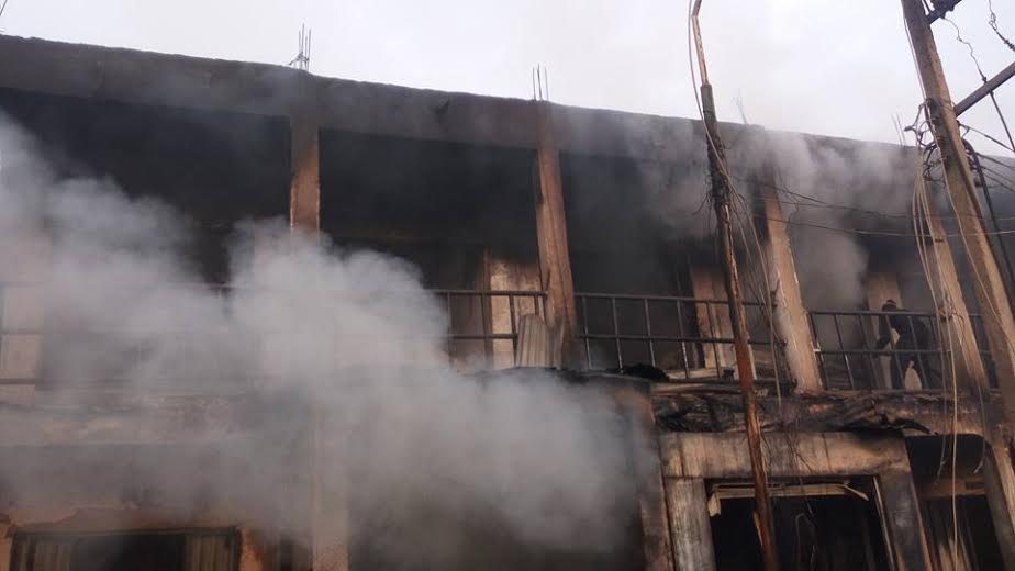 Photos: Kano State Governor visits Sabon Gari market gutted by fire ...