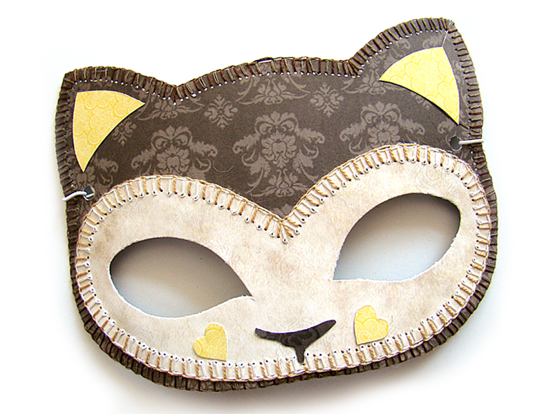 Blog firmowy Rapakivi: Maska dla dzieci - KOT