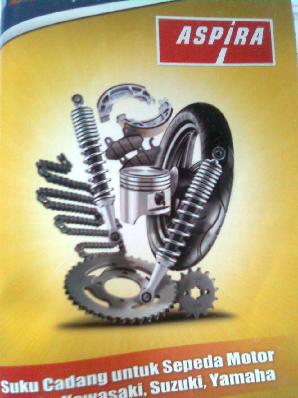 OTOPARTS RETAILER DEPO: aspira parts suku cadang sepeda motor honda ...