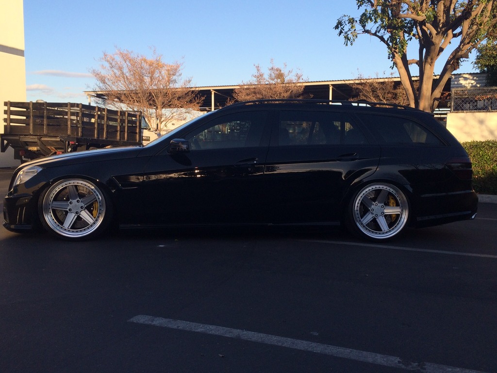 2012 Mercedes-Benz S212 E63 AMG Stance | BENZTUNING