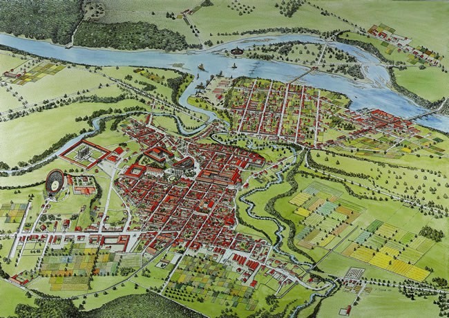 O LIVRO DE AREIA: Augusta Raurica, vila romana no Reno