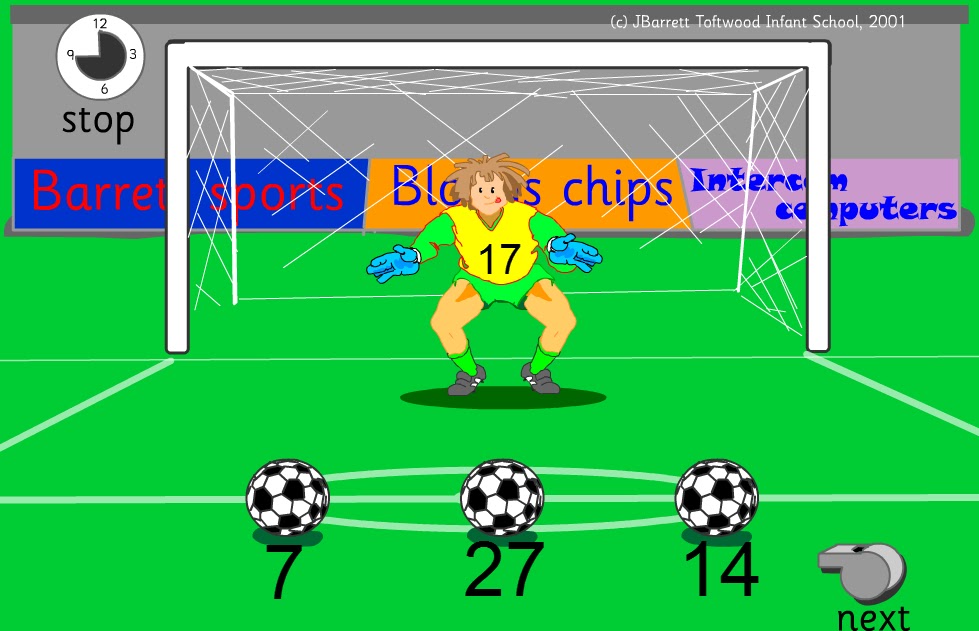 Klass 2: Mattespel Hoppa 10