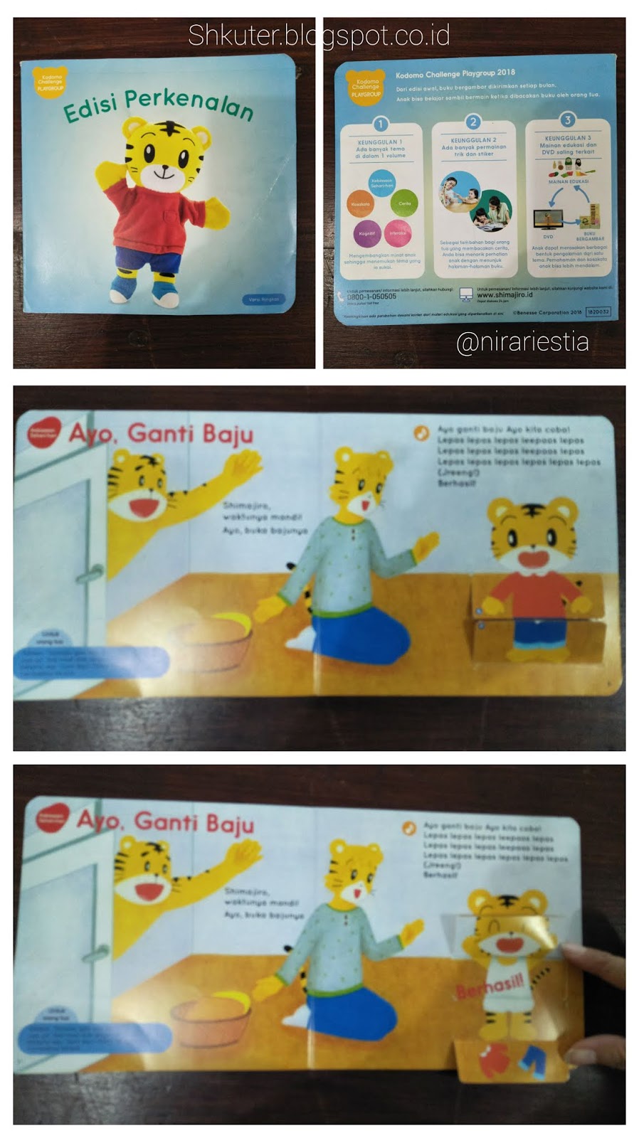 Komodo Challenge, Review Trial Kit Paket Shimajiro Edisi Perkenalan ...