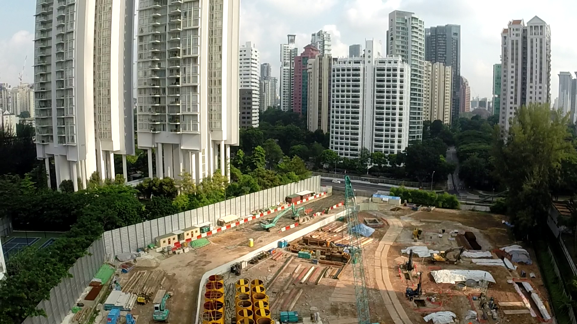 Thomson Line Construction: Great World - It's Beginning