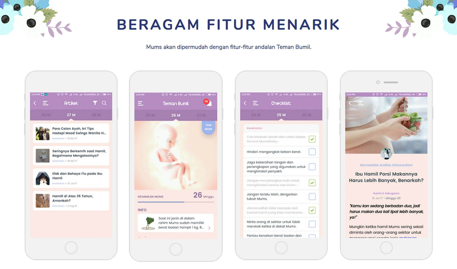 Teman Bumil, Aplikasi Ibu Hamil Masa Kini | ROOSVANSIA - Beauty and Lifestyle Blogger