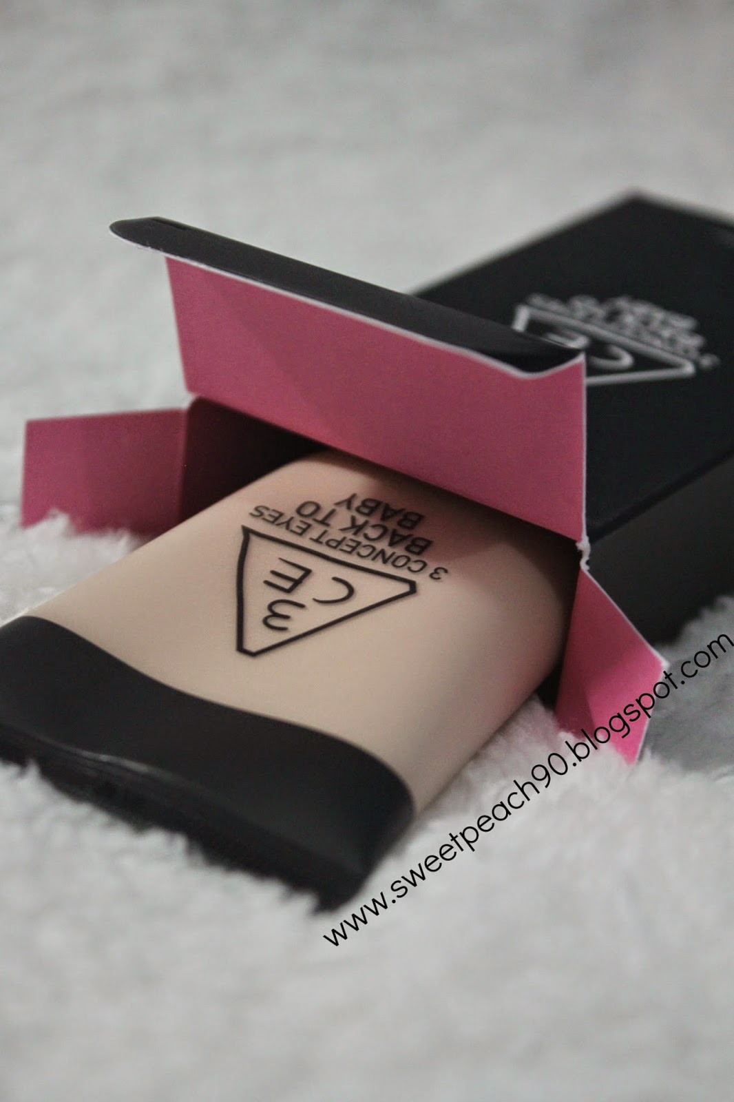 Sweet Peach: [REVIEW] 3CE - Back To Baby BB Cream SPF35 PA++