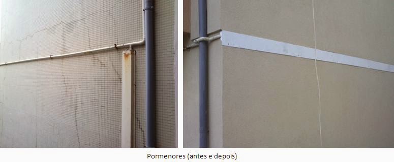 Mentepa - Oficina de Obras: Tratamento de fachadas com sistema capoto