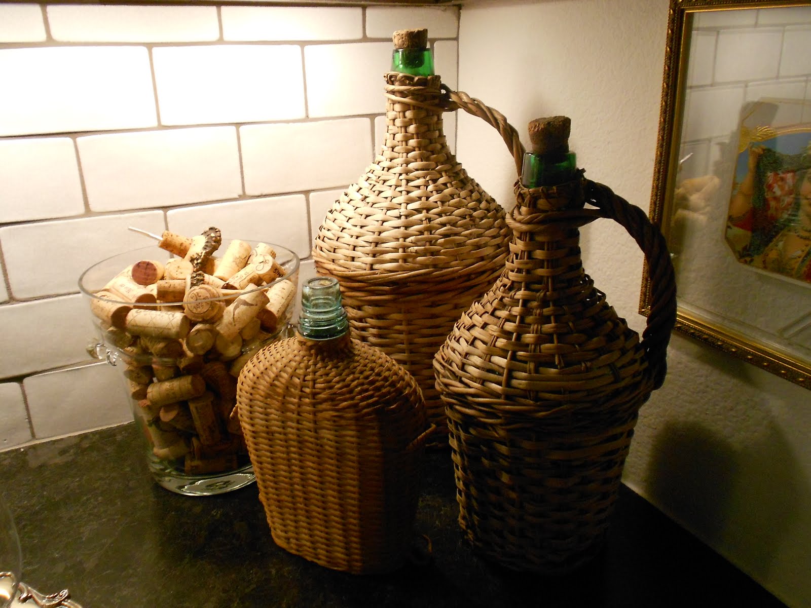 My Faux French Chateau: French Demijohns and Carboys