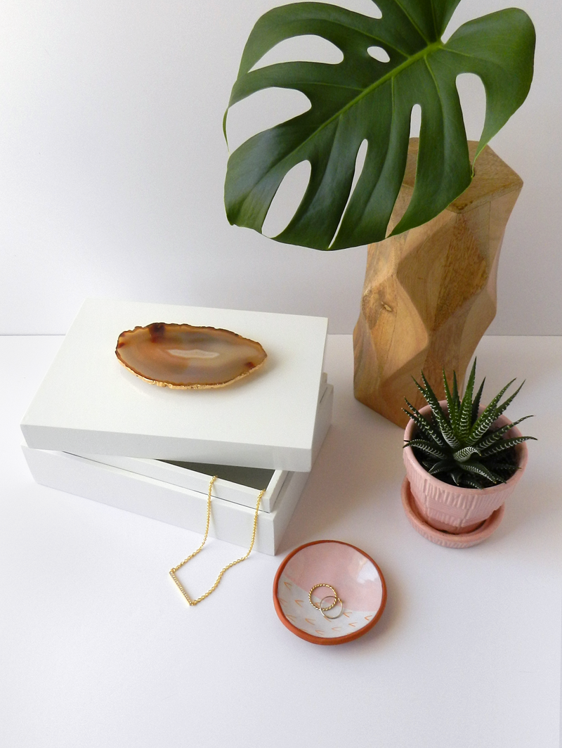 DIY Decorative Agate Box | SAS+ROSE