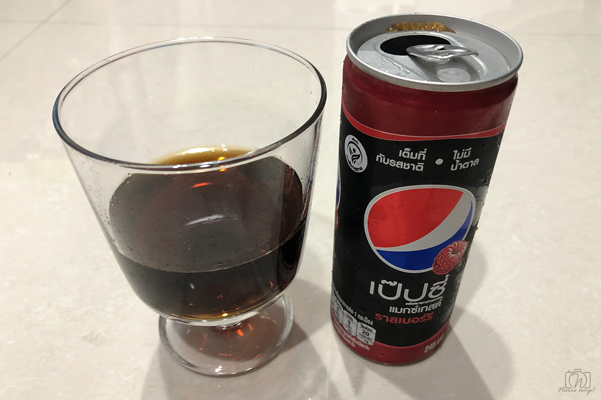 [Review] Pepsi Max taste Raspberry ราสเบอร์รีฉ่ำๆ แบบไม่มีน้ำตาล