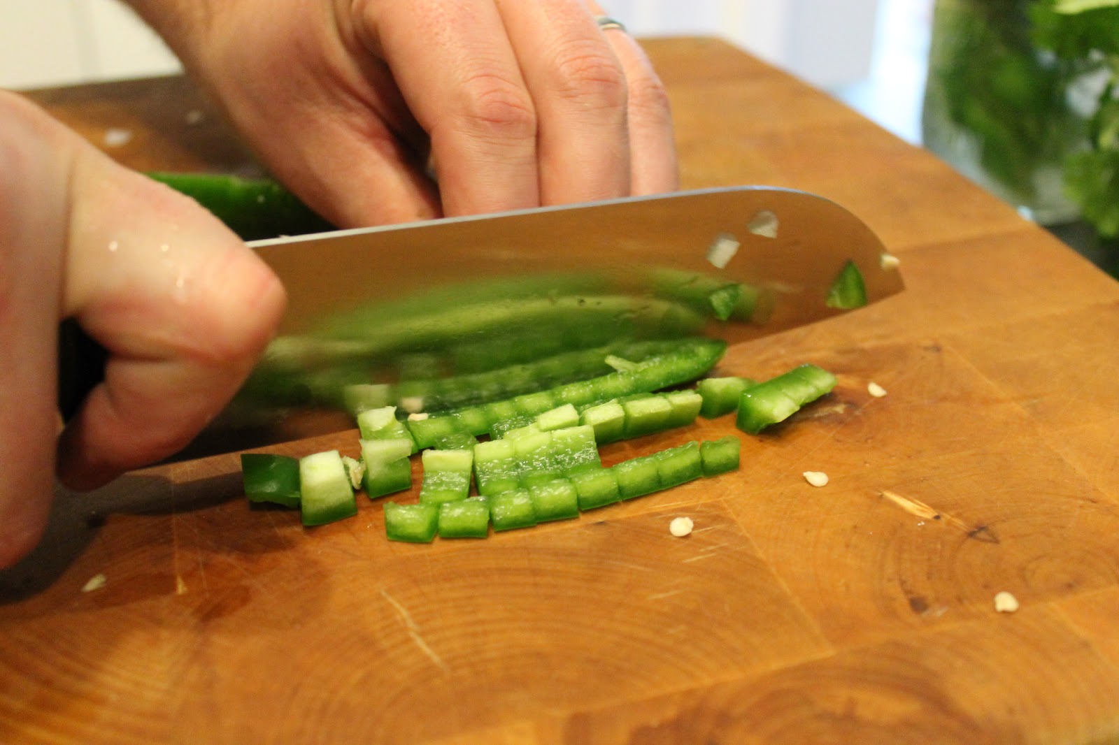 Just Off Square: Fresh Pico de Gallo