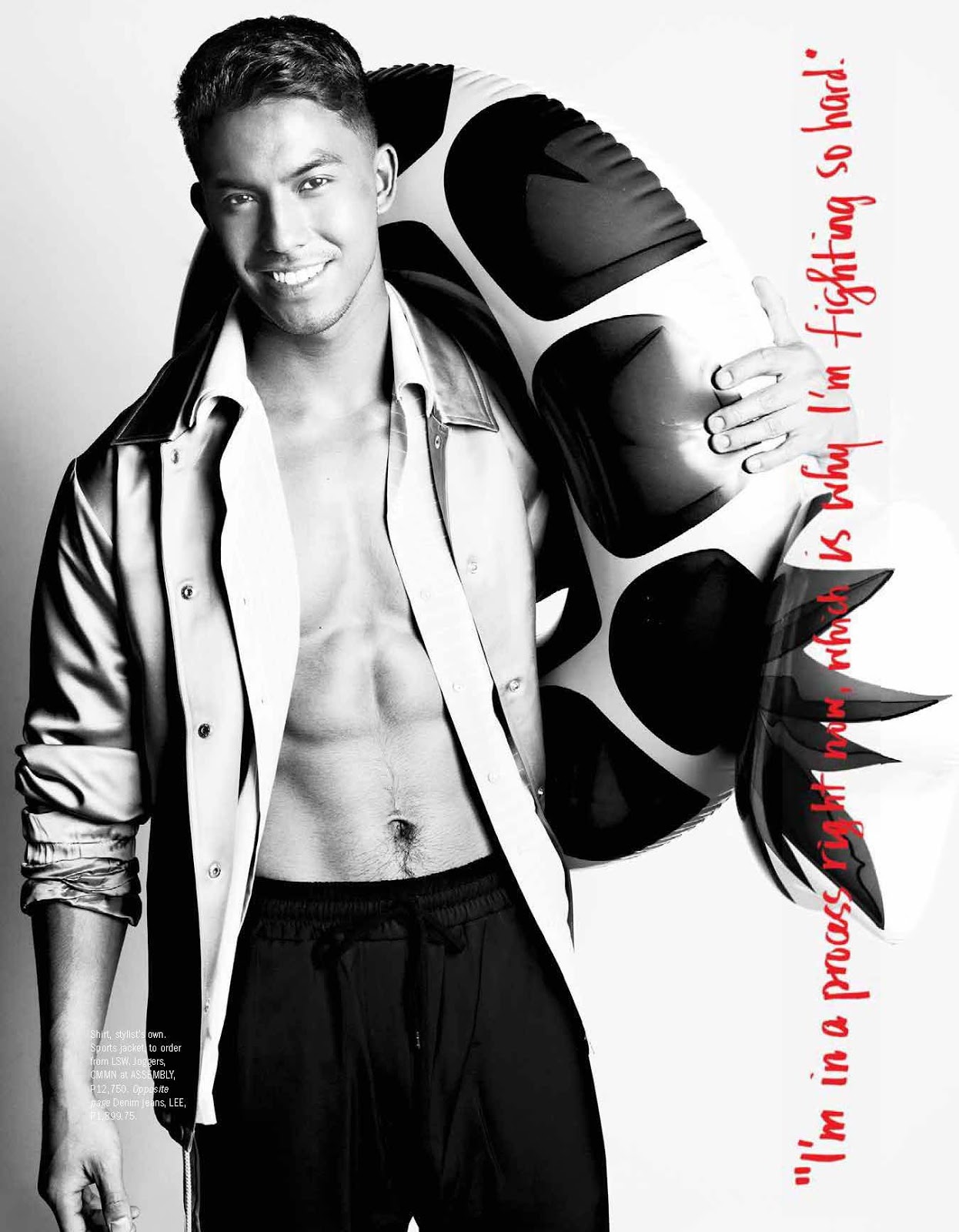 Tony Labrusca para Garage Magazine por NAVO