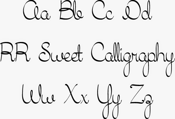 RR Sweet Calligraphy Font