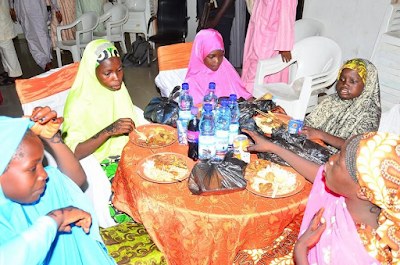 Photos: Borno State First Lady hosts 200 children from IDP camps and ...