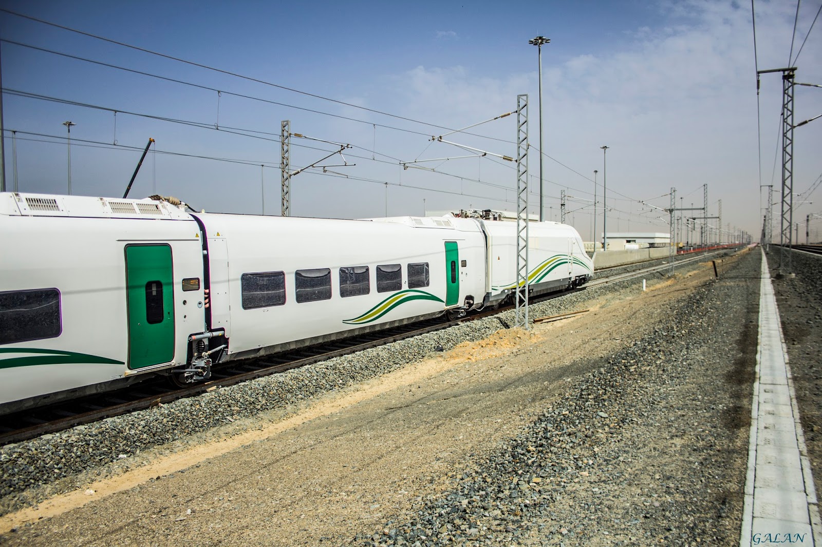 Trenes y mas trenes: Haramain Hight Speed Rail Talgo train static test