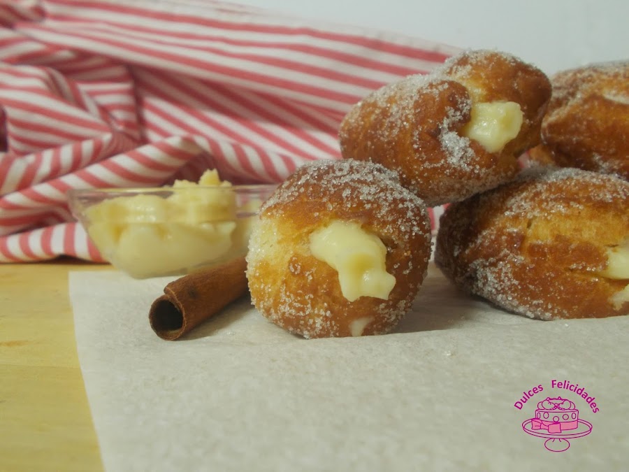 Xuxos de crema | Cocina