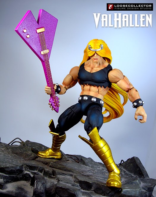 Loosecollector Custom Figures Archive: ValHallen (Justice Friends)