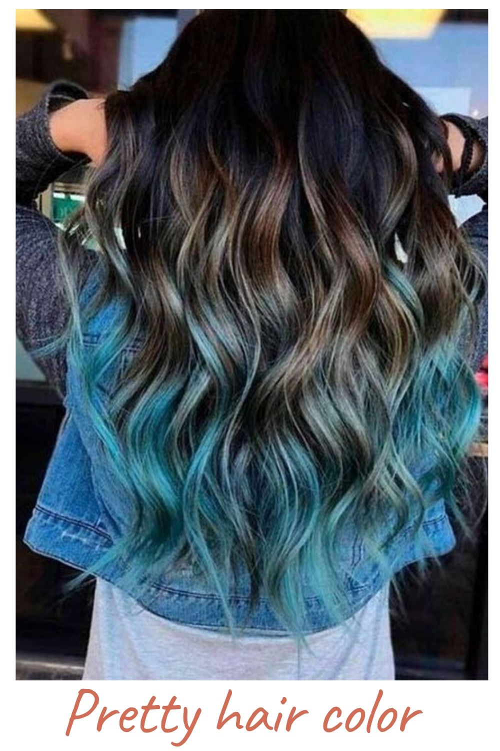 Pretty hair color