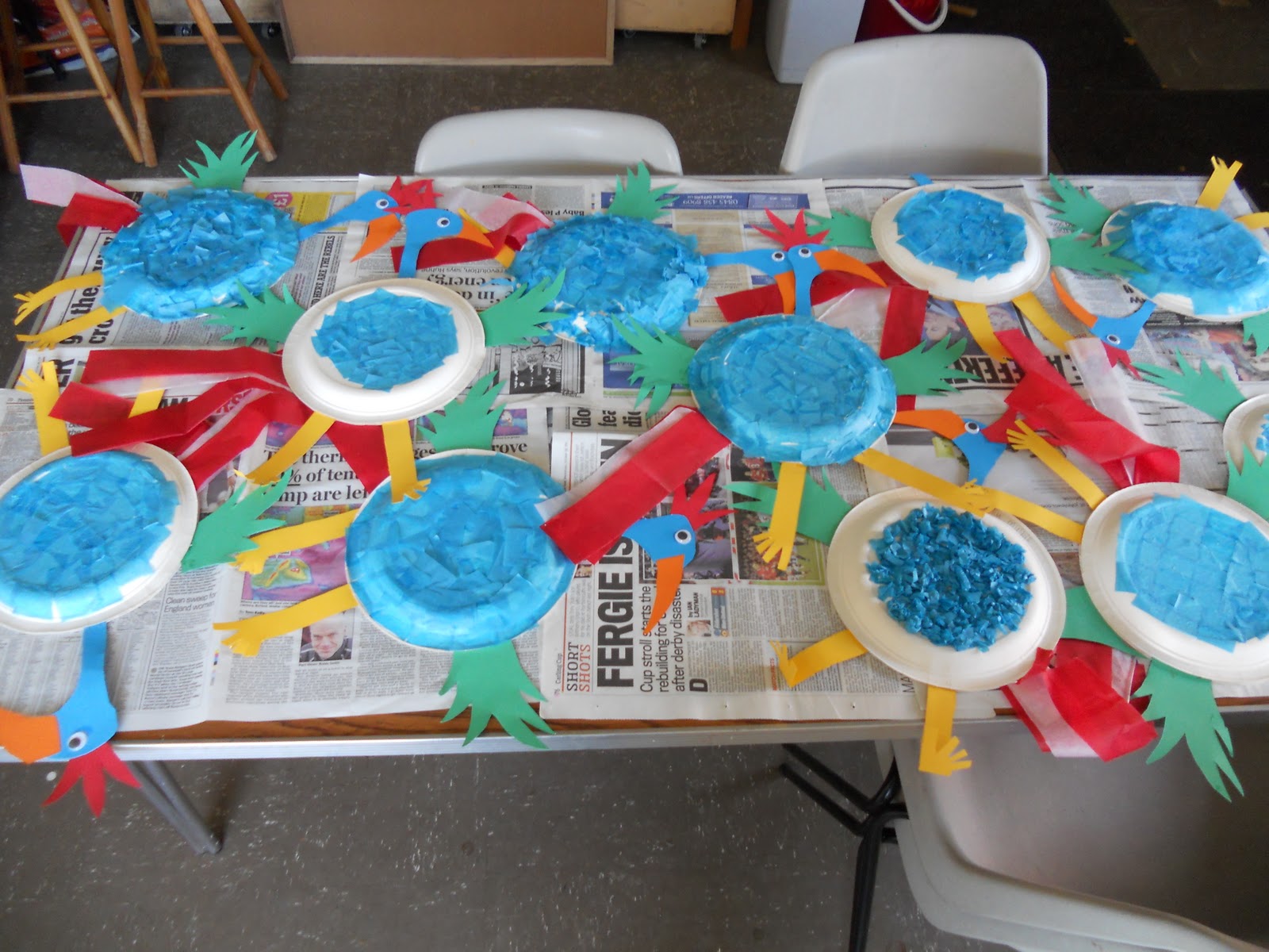 Running Rabbit Arts and Crafts: How to Make a Roly-Poly Bird!