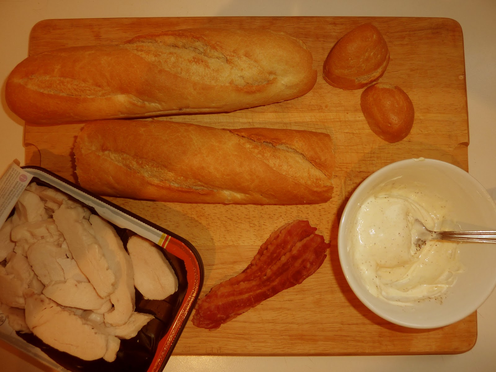 Spicy Pepper-Bacon Mayonnaise Chicken Sandwich ~ Whimsical Cookery