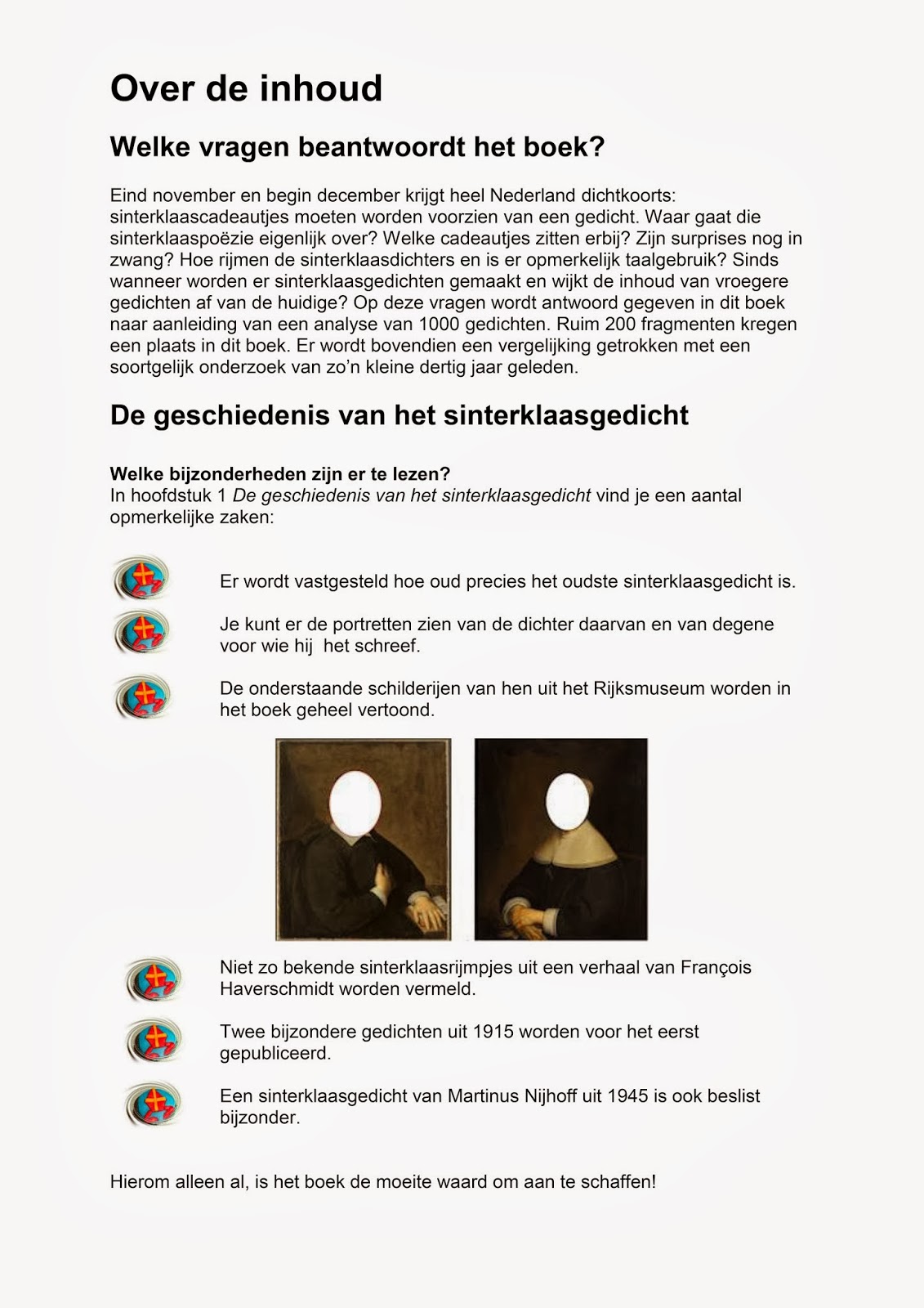 De Rijmpiet dichtte zich te pletter: De inhoud van het boek