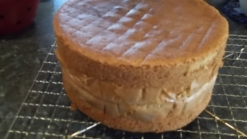 My Cooking and My Garden: Ginger Fluff Sponge