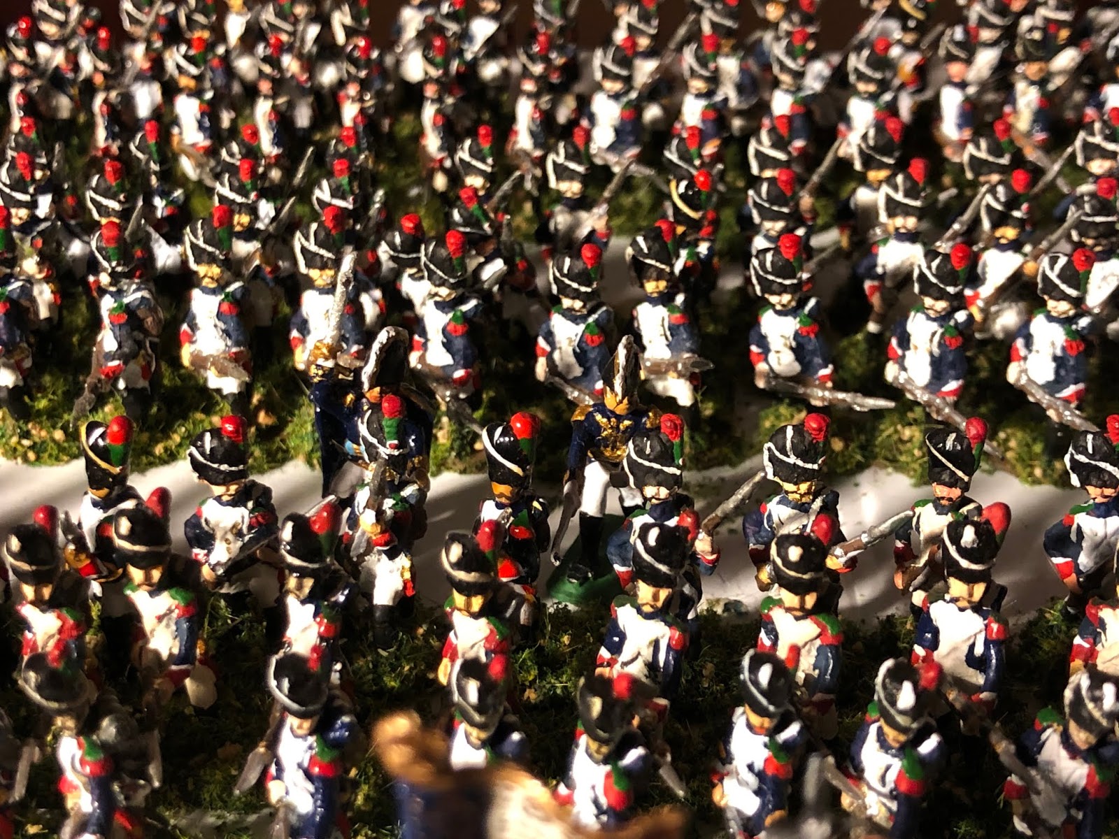 Waterloo in 20mm: Chasseurs a Pied of the Old Guard