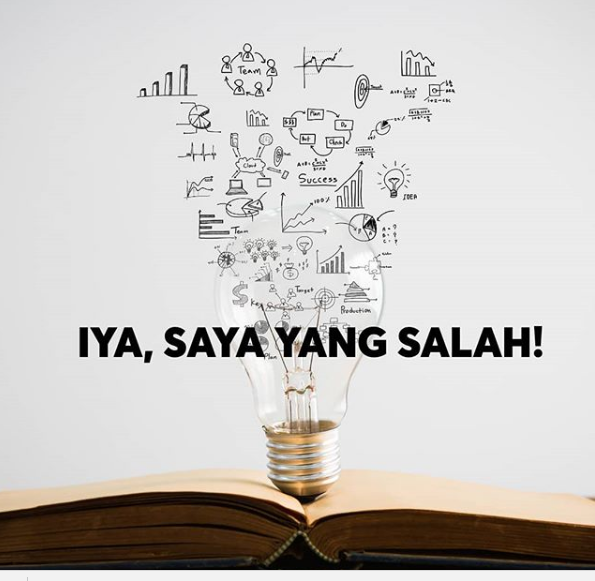 Indari Mastuti : IYA, SAYA YANG SALAH!