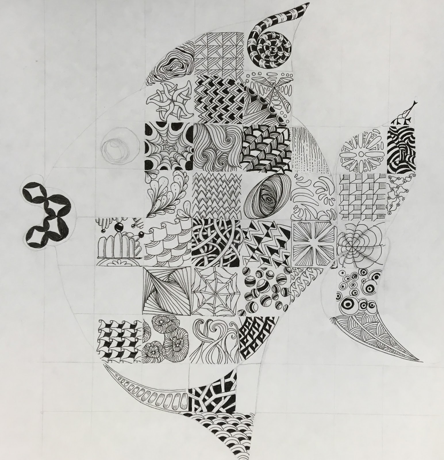 Art Room Blog: New Advanced Zentangle Class...