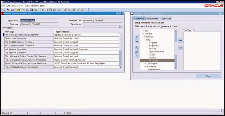 Oracle Applications: Oracle R12 Account Payables Screen Shots