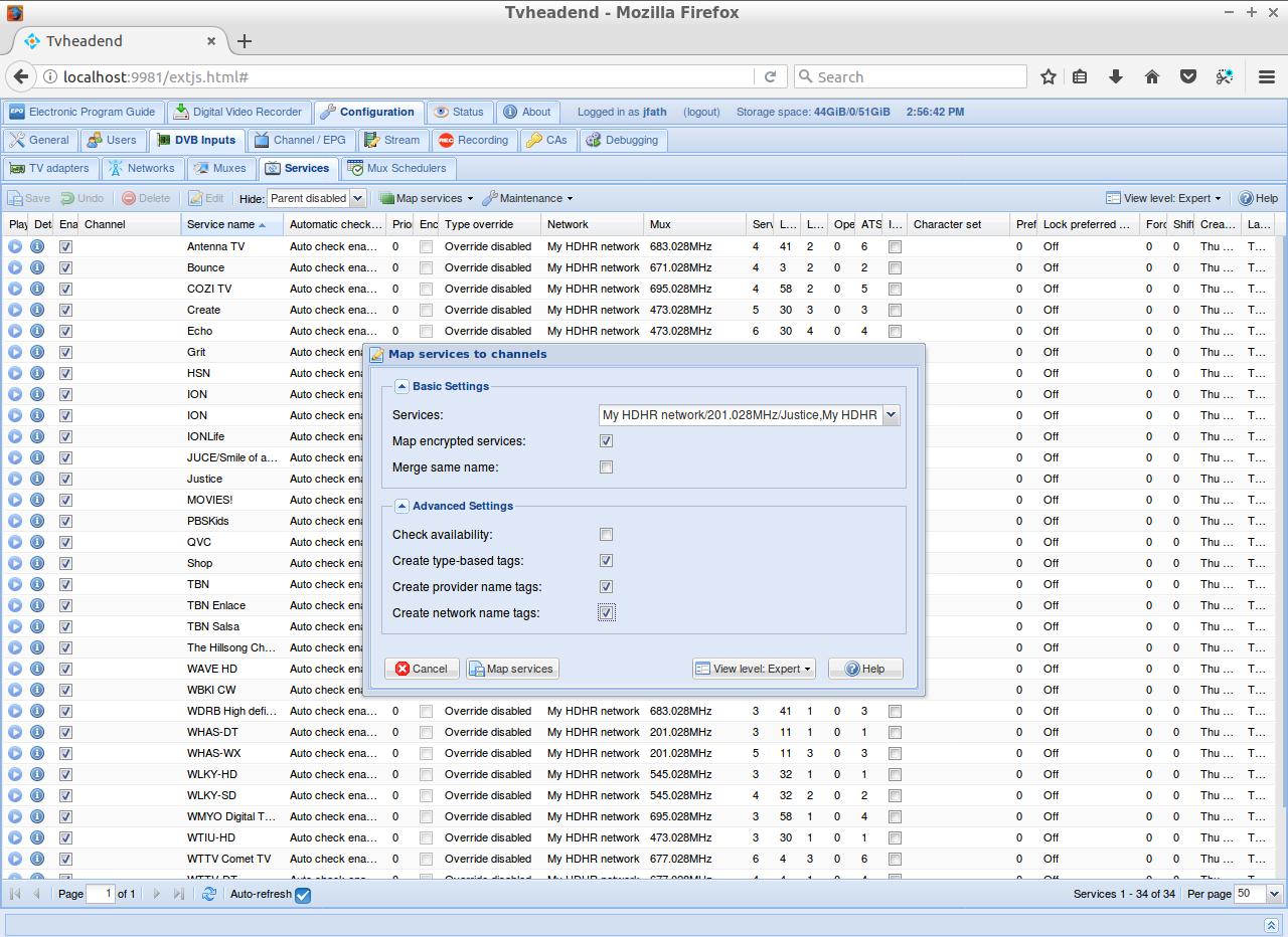Integrating OTA and Pay TV Services Using Tvheadend: Part 3 HDHomeRun ...