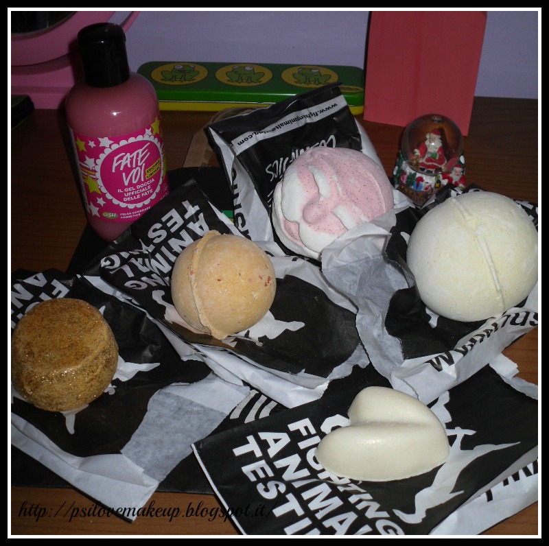 ps: I Love Make Up: *Haul* Fine anno col botto! MAC e Lush