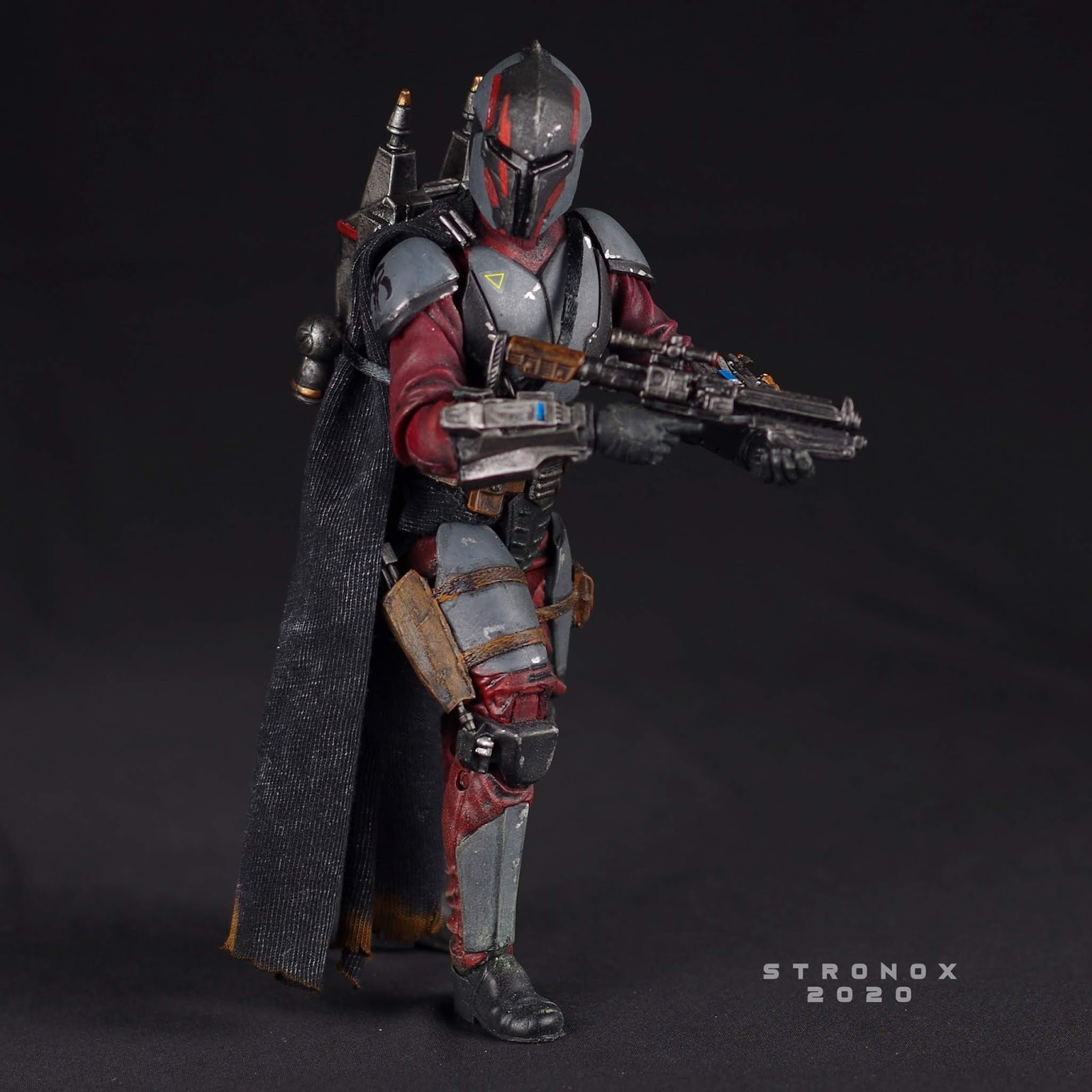 Stronox Custom Figures: Star Wars The Black Series: Mandalorian Jedi Hunter