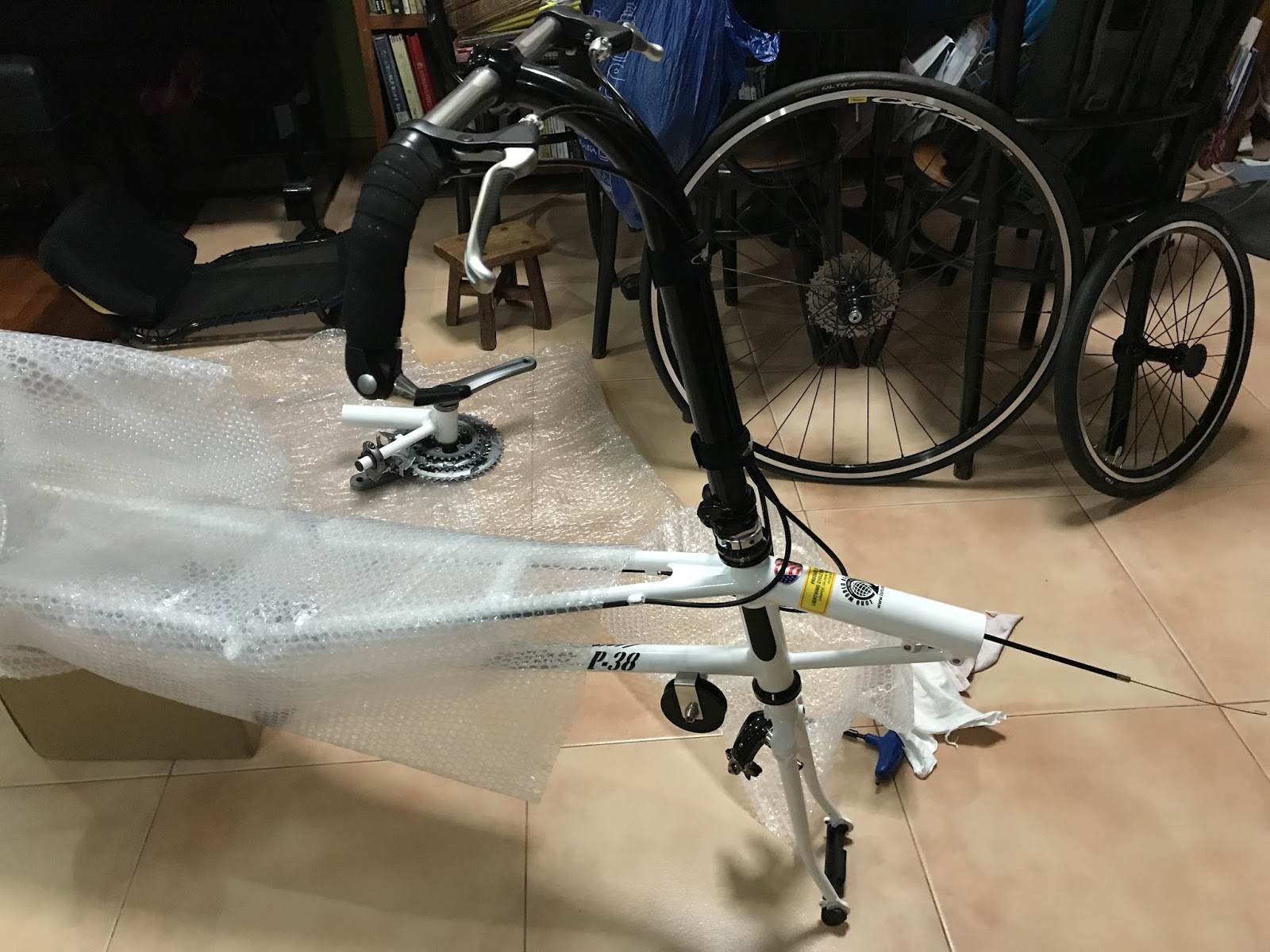 smallwheelsbigsmile: Lightning P-38 Recumbent