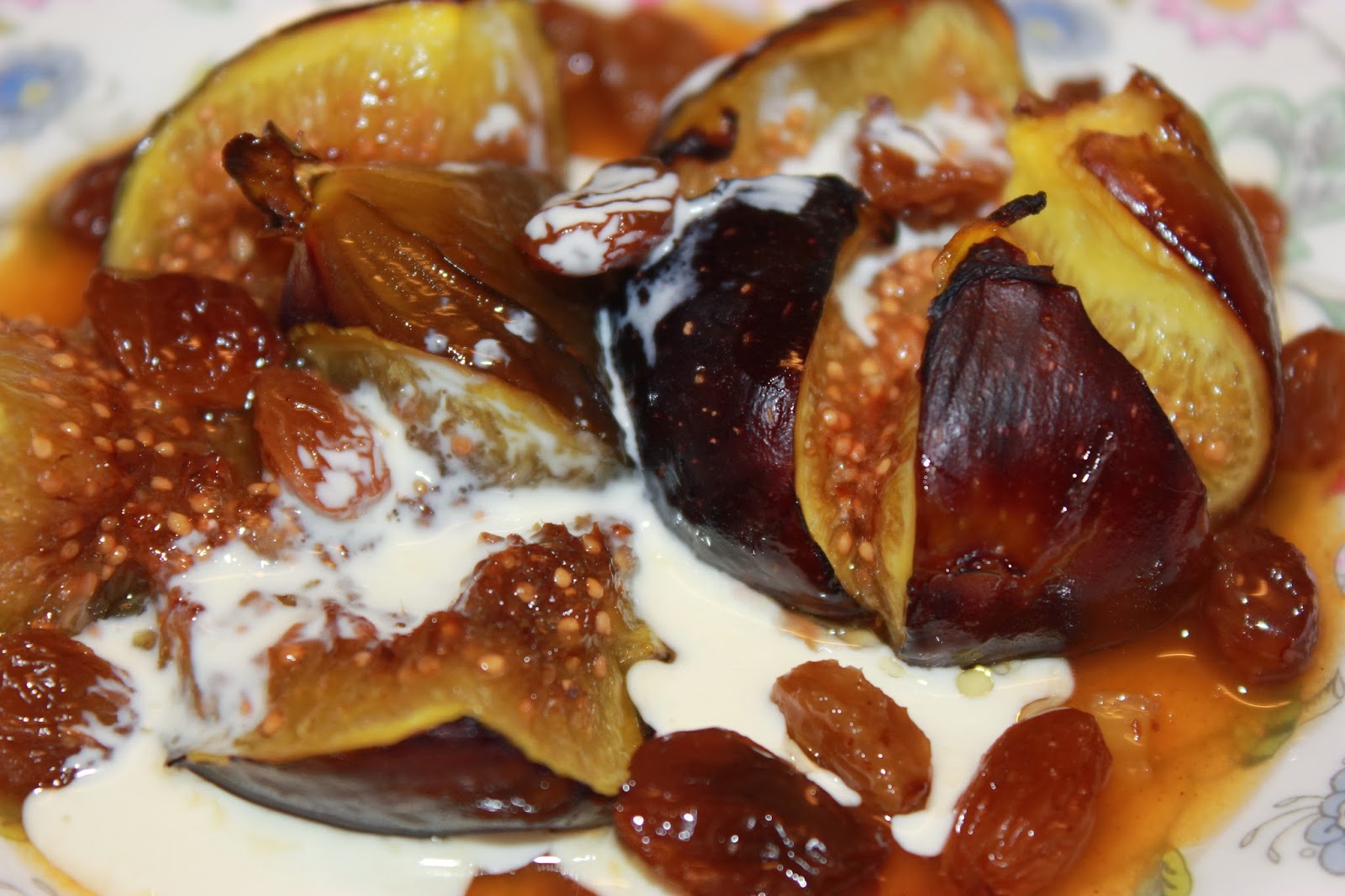 Souped-up Garden: Fresh Figs Roasted in Lavender Butter with Macerated ...