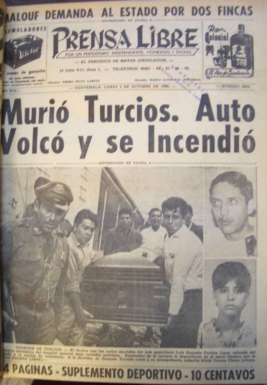 Luis Augusto Turcios Lima - Alchetron, the free social encyclopedia