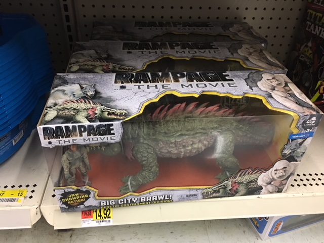 Reasonably Intelligent Rambling: Rampage Toy Review: Lizzie