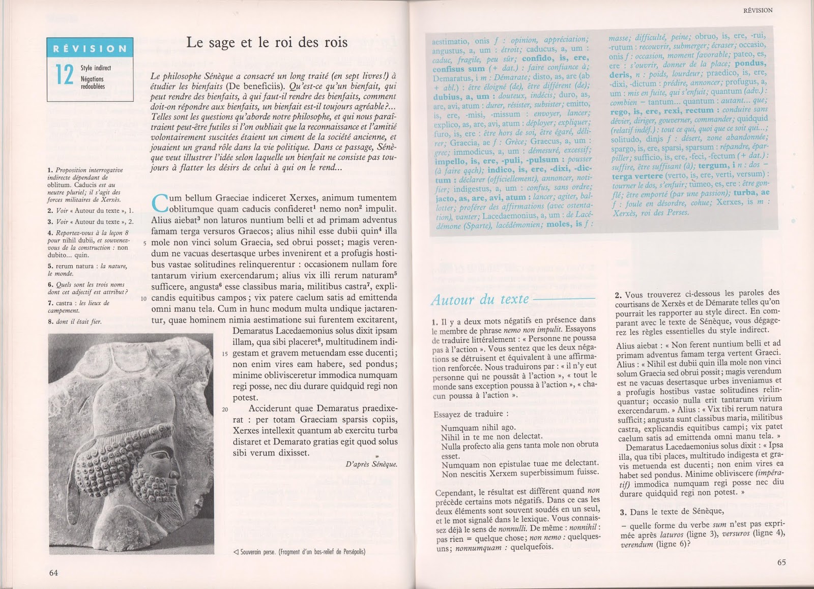 école : références: Martin, Gaillard, Cousteix, Laliman, Latin seconde ...