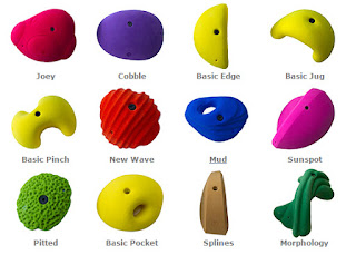 Rock Climbing Board: Rock Climbing Hold Types